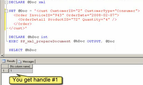 Sql Server Tips From The Sql Joes 2 Pros Development Series Preparing Xml In Memory Day 34 4632