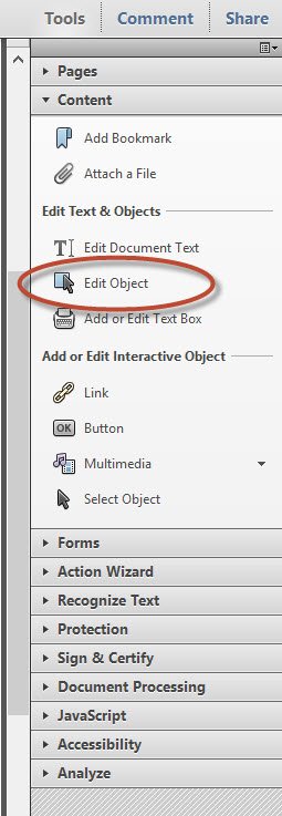 Personal Technology Inserting Image In PDF File With Adobe Acrobat X 