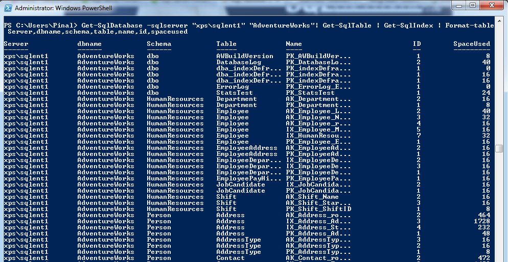 SQL SERVER Size Of Index Table For Each Index Solution 3 
