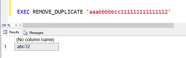 Sql Server Remove Duplicate Characters From A String Sql Authority 