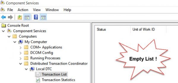 Sql Server Detected A Dtcktm In Doubt Transaction With Uow Sql 5342