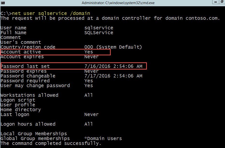 When Was Domain Account Password Changed In SQL Server Interview ion Of The Week 093 