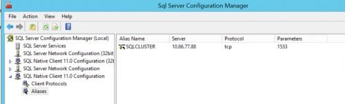 Sql Server Clustered Instance Online Error Sql Server Network Interfaces Error Locating