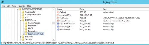 Sql Server Error 26014 Unable To Load User Specified Certificate Sql Authority With Pinal