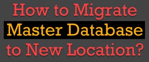 SQL SERVER - How to Migrate Master Database to New Location? - SQL ...