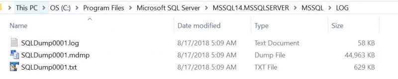 What Part Of The Sqldump Suggest Database Corruption Interview Question Of The Week 188