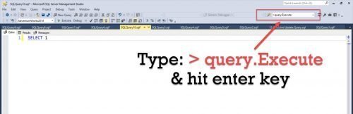 How To Execute Query Without Using F5 Or Query Toolbar In SSMS 