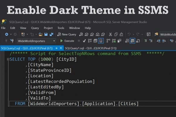 SQL Tips and Tricks Archives - Page 50 of 535 - SQL Authority with ...