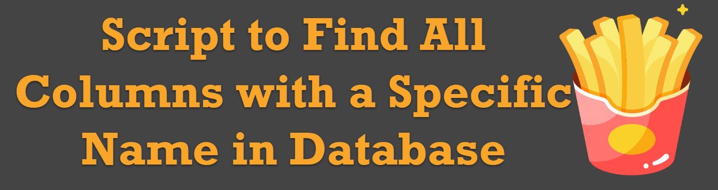 Sql List All Columns