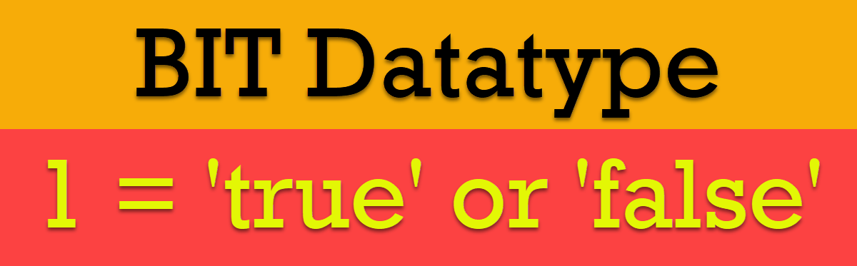 Does BIT Datatype Equal To 1 Or TRUE In SQL Server Interview 