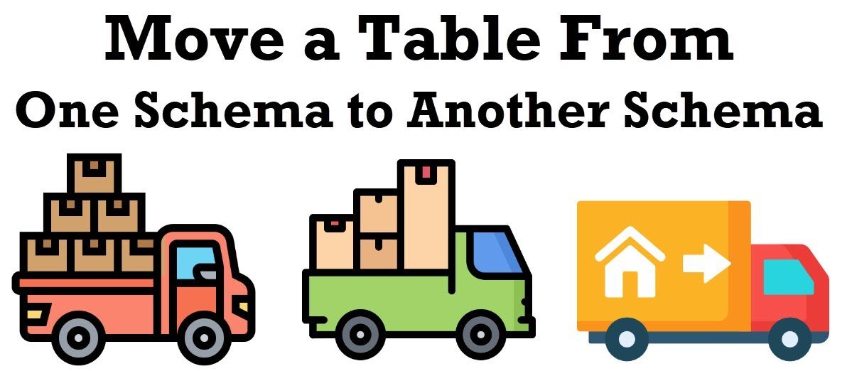 SQL SERVER Move A Table From One Schema To Another Schema LaptrinhX