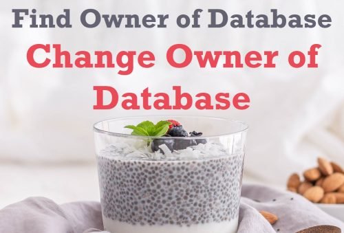 SQL SERVER - Find Owner of Database - Change Owner of Database - SQL ... SQL SERVER - Find Owner of Database - Change Owner of Database - SQL ...