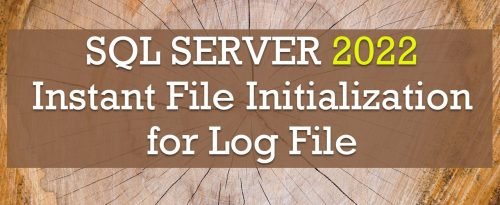 Sql Server 2022 And Instant File Initialization For Log File Sql Authority With Pinal Dave 9665