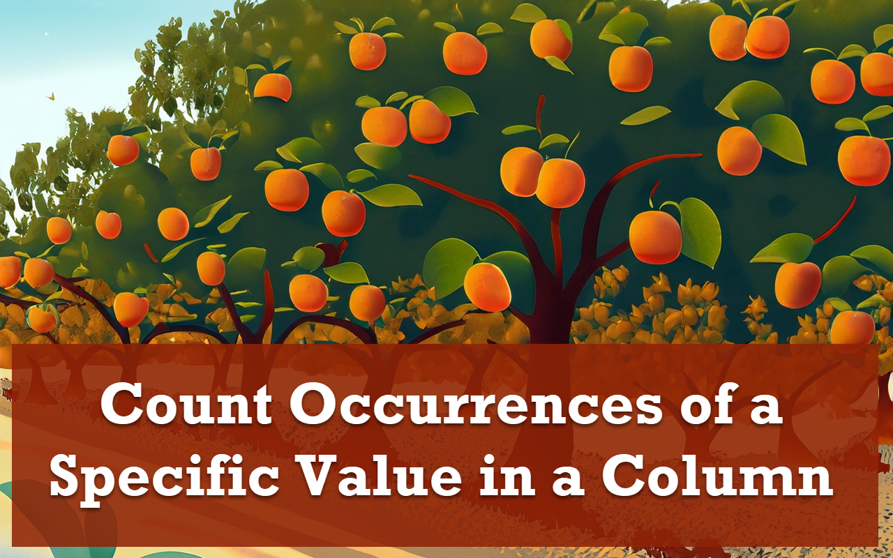 SQL SERVER Count Occurrences Of A Specific Value In A Column SQL