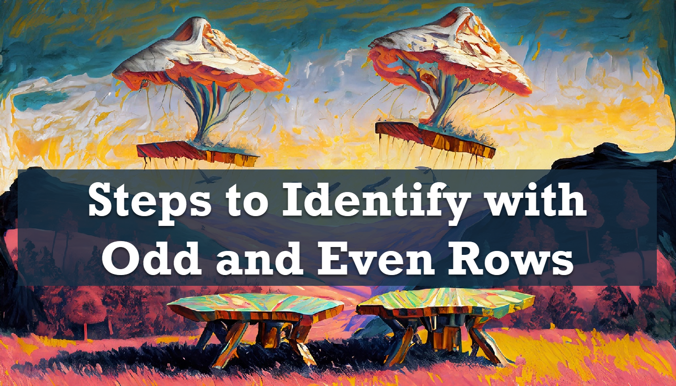 SQL SERVER Steps To Identify With Odd And Even Rows SQL Authority 